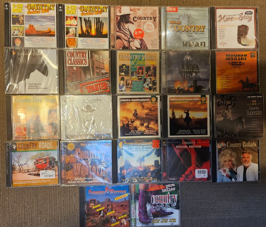 CD Sammlung - Country (Gebraucht) in Biberist für CHF 1 – mit Lieferung ...