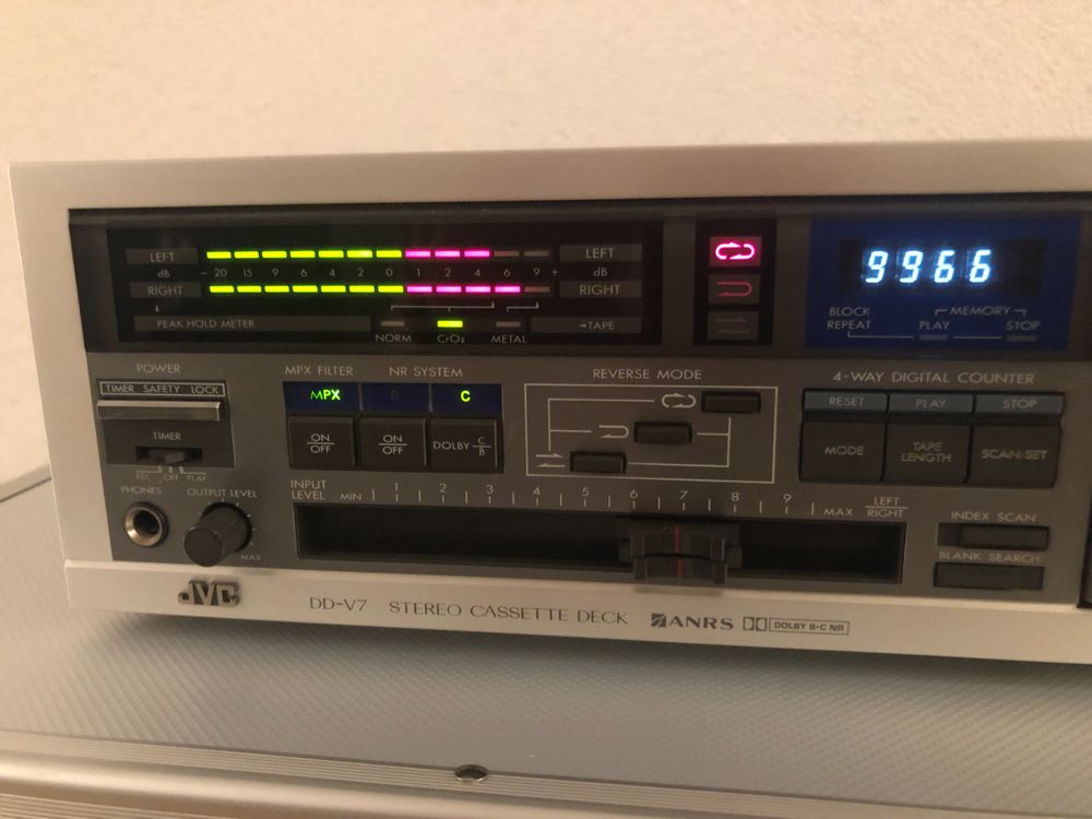 JVC DD-V7E Metal Tapedeck !! HIFI-Weihnachten kommt bald !! (Gebraucht ...