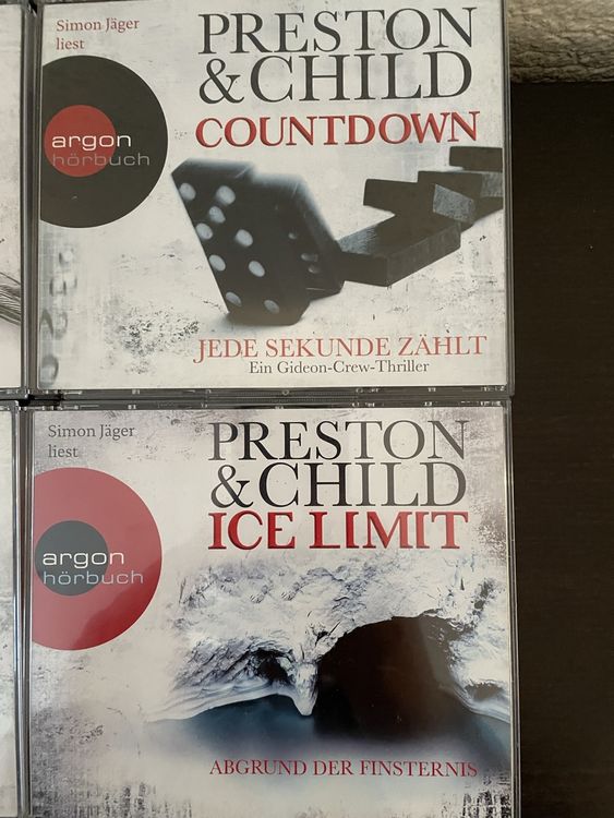 Hörbücher Preston&Child Gideon Crew Serie Mission/Countdown | Kaufen ...