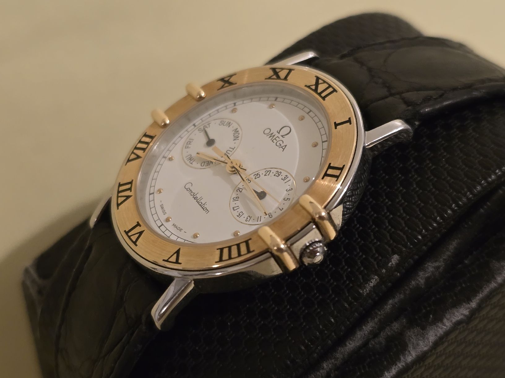 Omega Constellation or 18k acier. day date (D'occasion) à Grand-Lancy ...