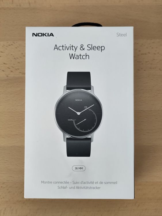 Nokia / Withings Activity & Sleep SmartWatch Steel 36mm (Neu und ...