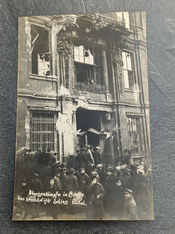 Echt Photo Karte / Strassenkämpfe in Berlin - Gelaufen 1923 (Gebraucht) in Brugg AG für CHF 25 ...