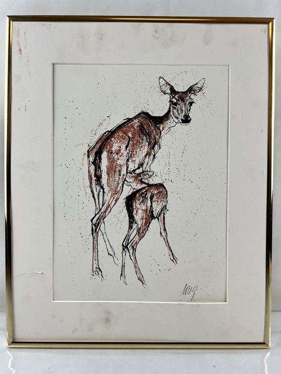 Fritz HUG (1921-1989) Litho handsigniert (Gebraucht) in Neuhausen am ...