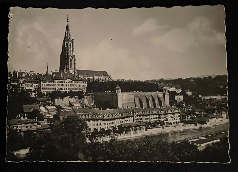 Alte Postkarten mit Ansichten von der Stadt Bern 4 Stück | Kaufen auf ...