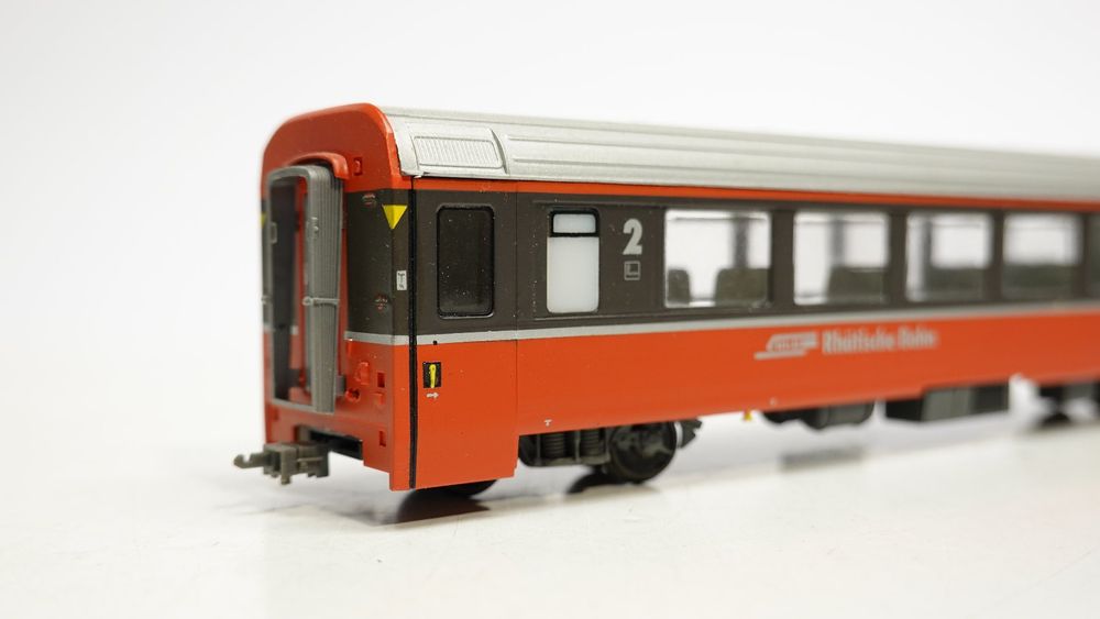 4∑ D+R RhB Bernina Personenwagen 2. Klasse B 2491 | Acheter sur Ricardo