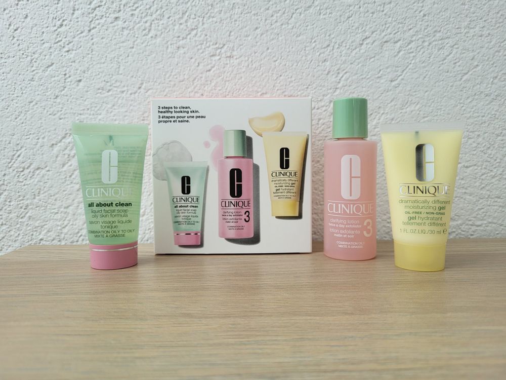 Clinique Set 3 Steps Oily Skin, CL 3 60ml, DDM Gel 30ml Neu (Neu und ...