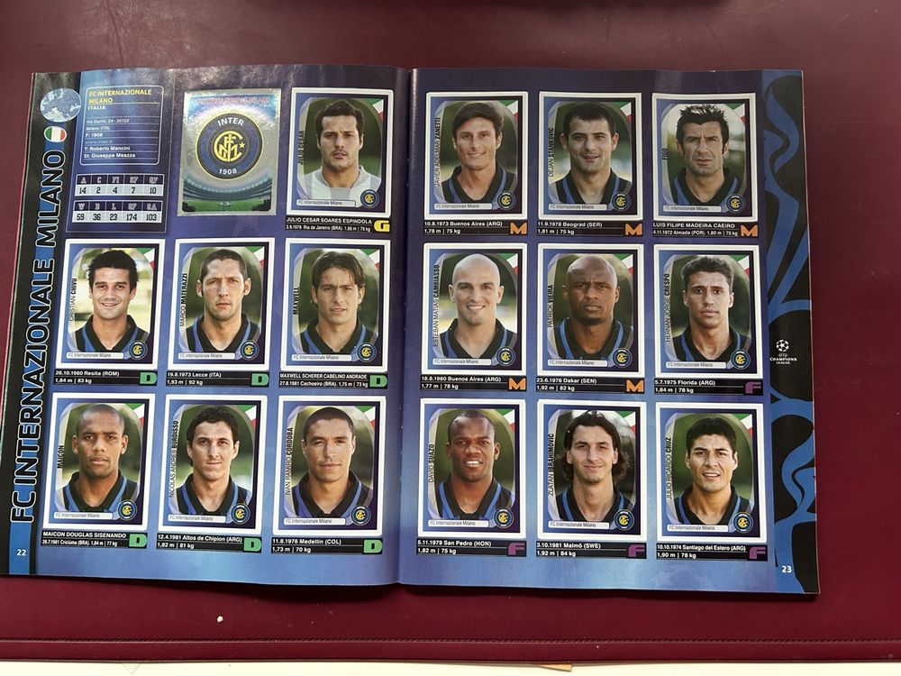 Panini Cl Album 2007-2008 (Neu (gemäss Beschreibung)) in Binningen für ...