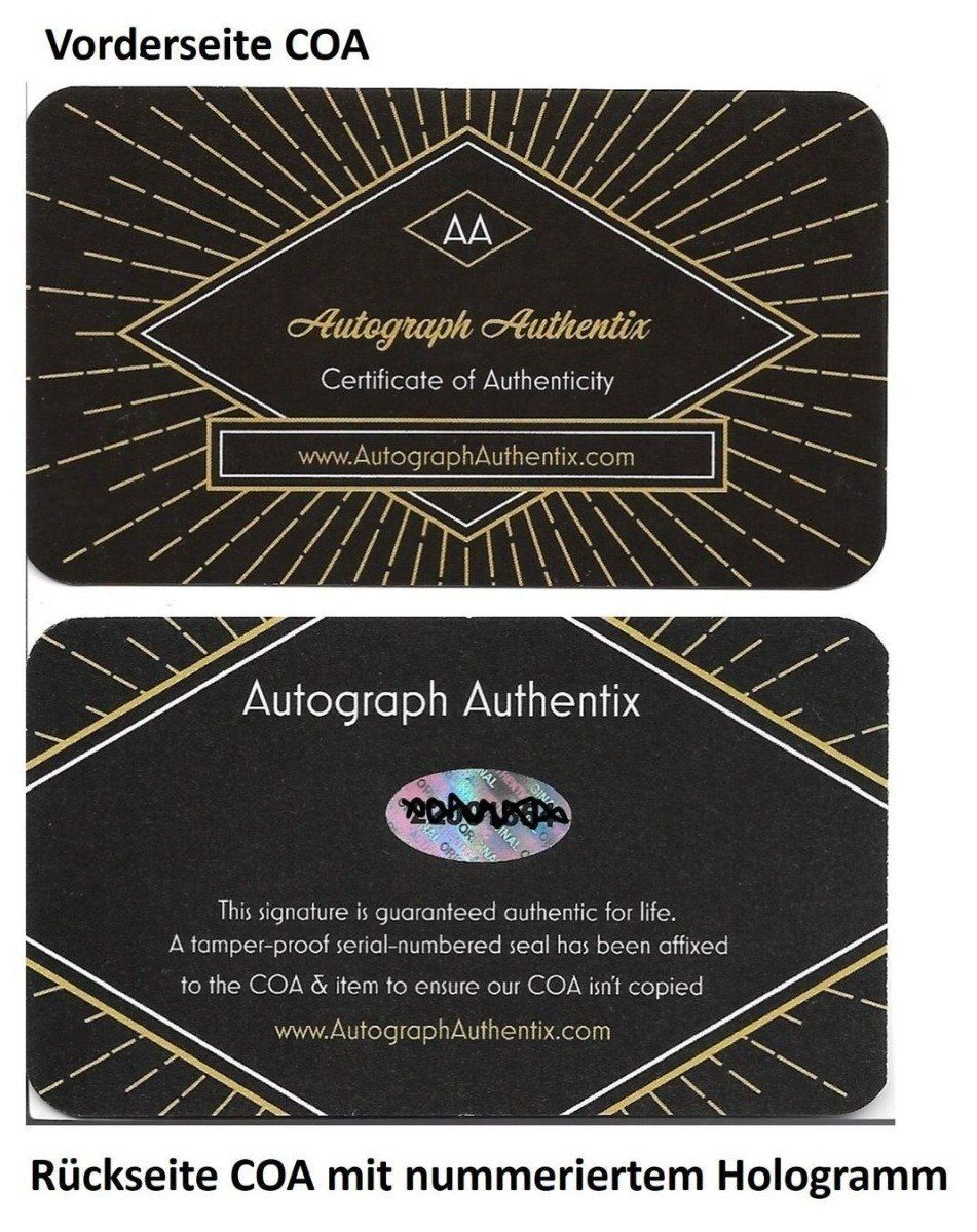 BENSON BOONE - handsigniertes Grossfoto (20 x 25 cm) mit COA (Gebraucht ...