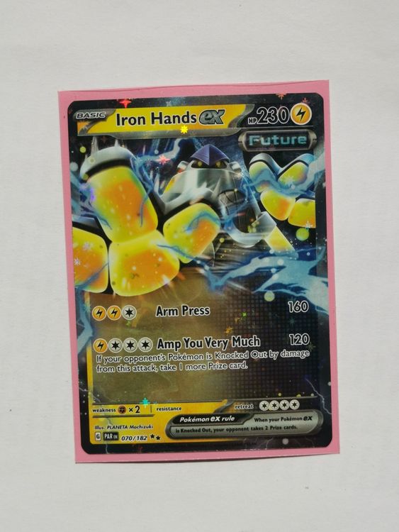 Iron Hands ex Ultra Rare 070/182 - Pokémon TCG English (Neu (gemäss ...