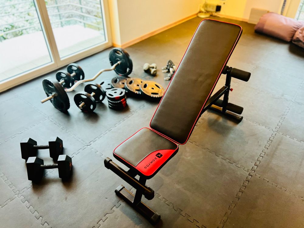 GORILLA SPORTS, CORENGTH, OUTSHOCK & DOMYOS Home Gym Set (Gebraucht) in ...