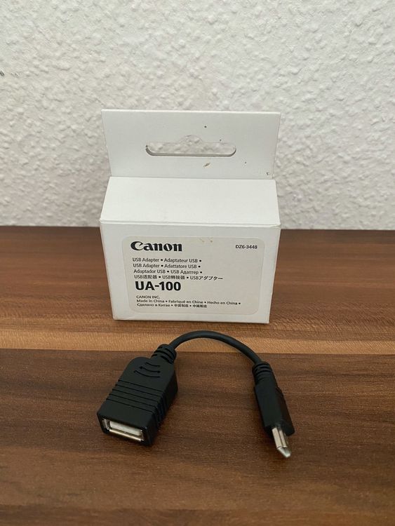 Canon Adapter UA-100 / USB-> USB mini / Original | Kaufen auf Ricardo