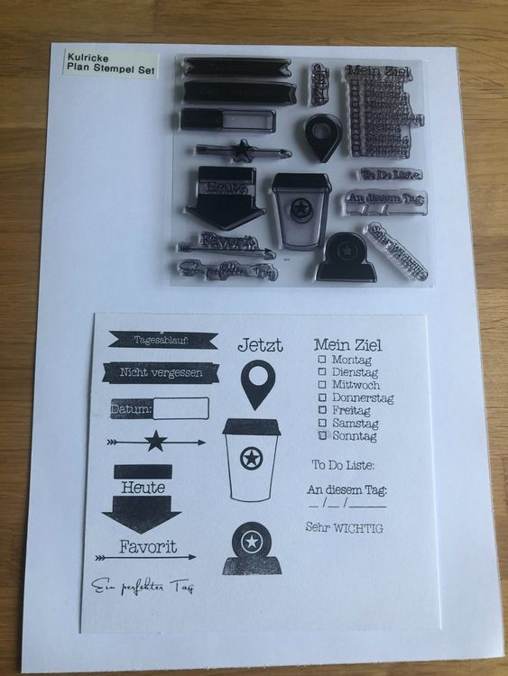 Plan Stempel Set - Kulricke (Gebraucht) in Neukirch (Egnach) für CHF 4 ...