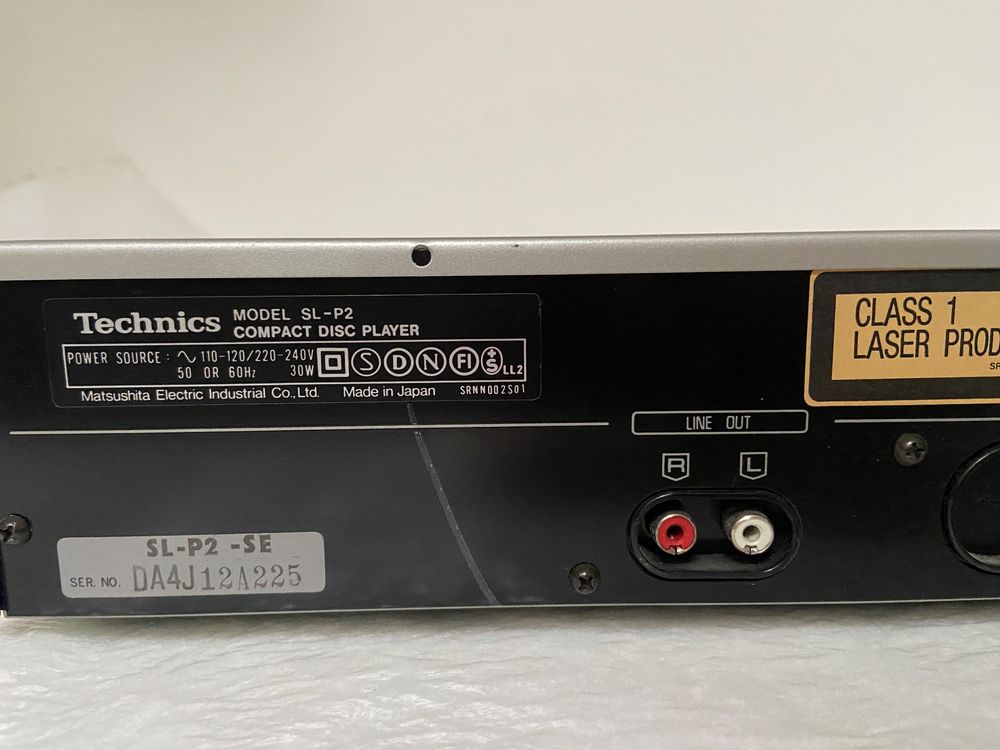 Technics SL-P2 Vintage HiFi CD Player / Spieler (Gebraucht) in Zürich ...
