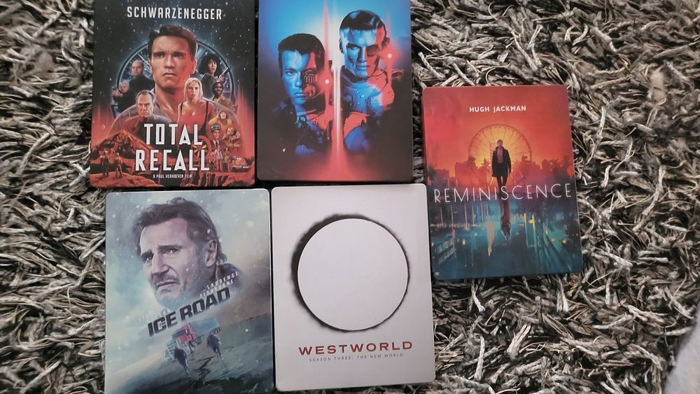 Steelbooks TOTAL RECALL UNIVERSAL SOLDIER ICE ROAD | Kaufen auf Ricardo