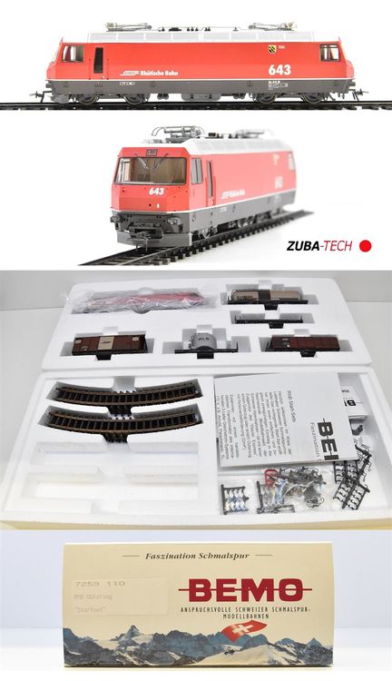 Bemo 7259 RhB Güterzug Startset Spur Hom | Kaufen auf Ricardo