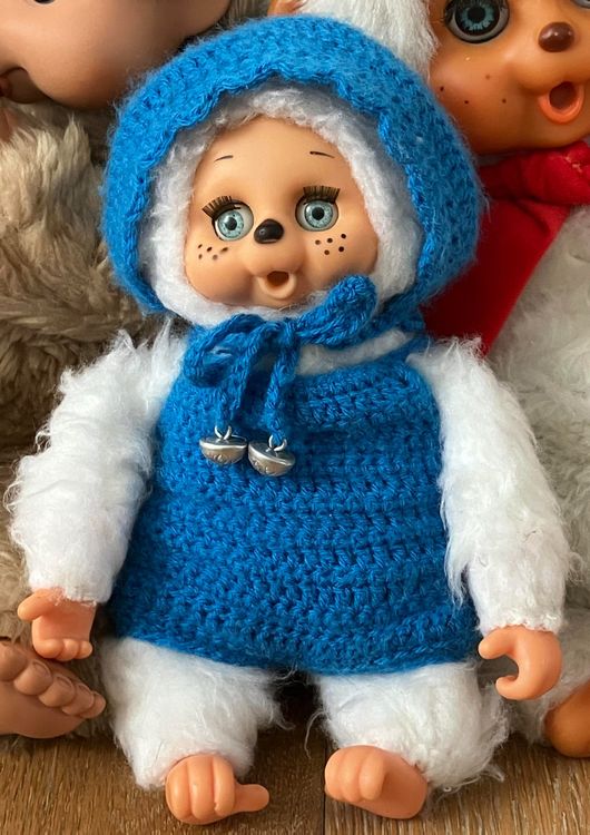 VINTAGE MONCHHICHI DOLLS - MONCICCI - KIKI - RARE MONCHHICHI | Acheter ...
