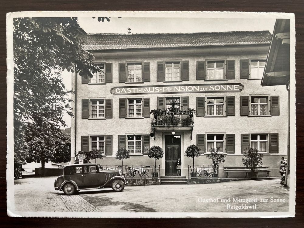 REIGOLDSWIL Gasthof & Metzgerei zur Sonne, Oldtimer, belebt (Gebraucht) in Wald ZH für CHF 12 ...