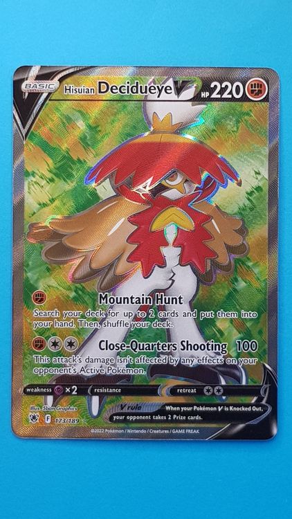 Hisuian Decidueye V – Full Art – Astral Radiance - EN (D'occasion) à ...