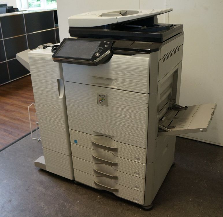 Drucker SHARP MX-2610N inkl. Druckerpatronen und Waste Toner (Gebraucht ...