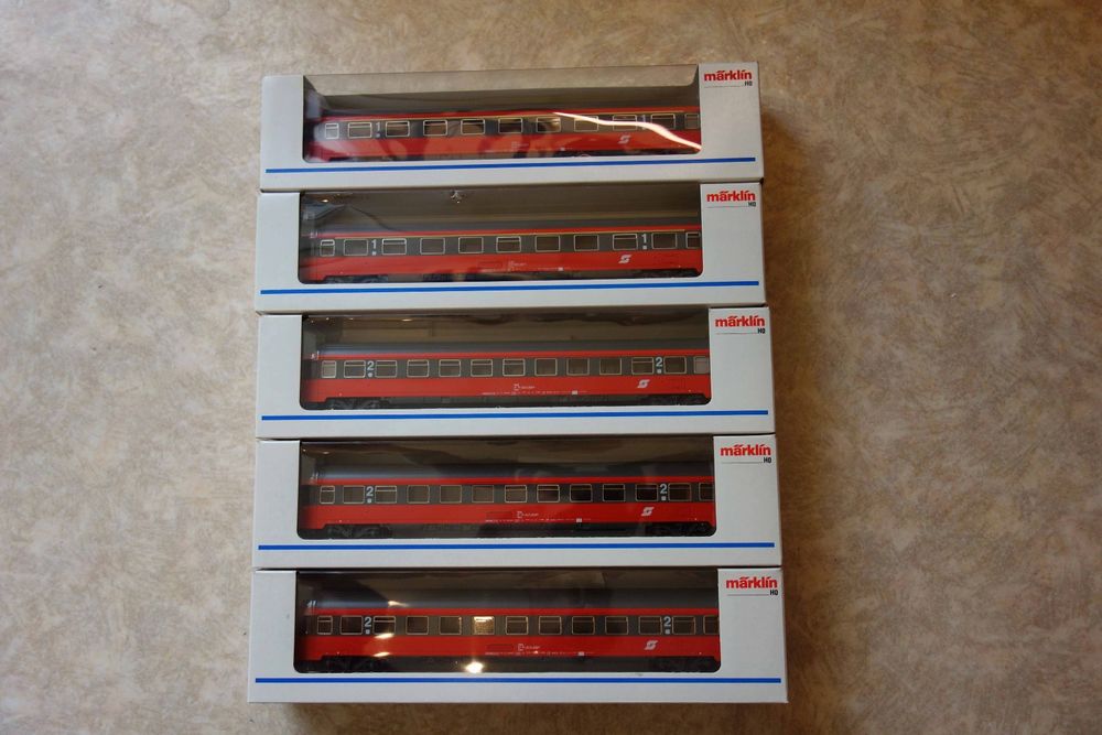 Märklin 4272+4273 Eurocityzug ÖBB 5-teilig (Gebraucht) in Walenstadt ...