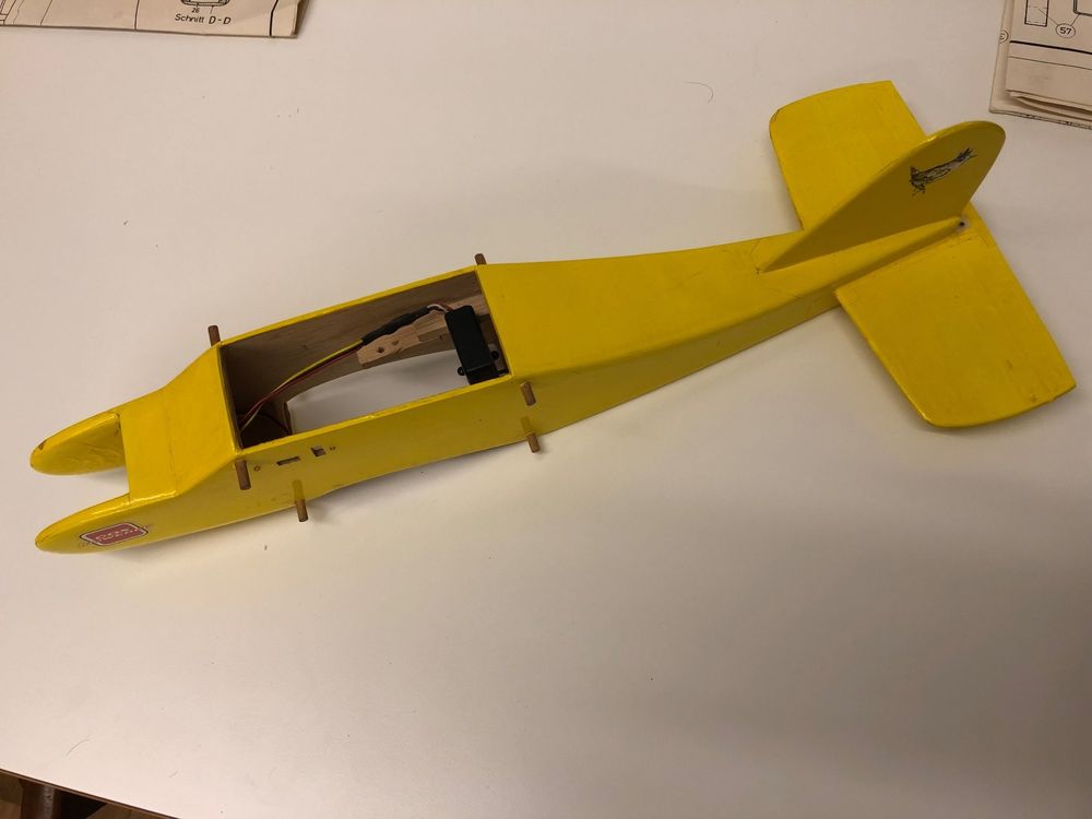 Zaunkönig Doppeldecker Flugmodell | Kaufen auf Ricardo