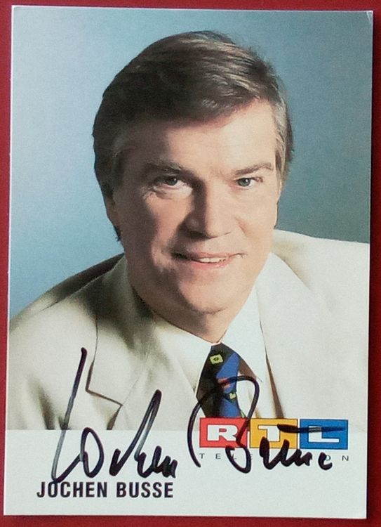 Jochen Busse Autogramm signiert Fotopostkarte 10x15cm | Kaufen auf Ricardo