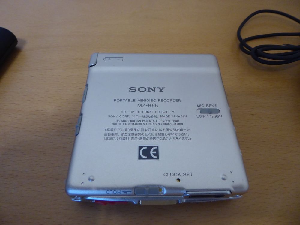 Sony MZ-R55 Portable Minidisc (Defekt) in Winterthur für CHF 7 – mit ...