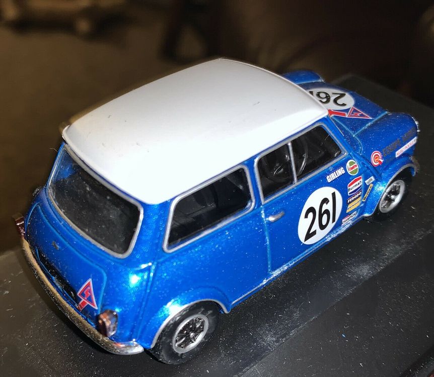 Austin Mini Cooper S #261 BTCC Champion 1969 Alec Poole blau (Neu und ...