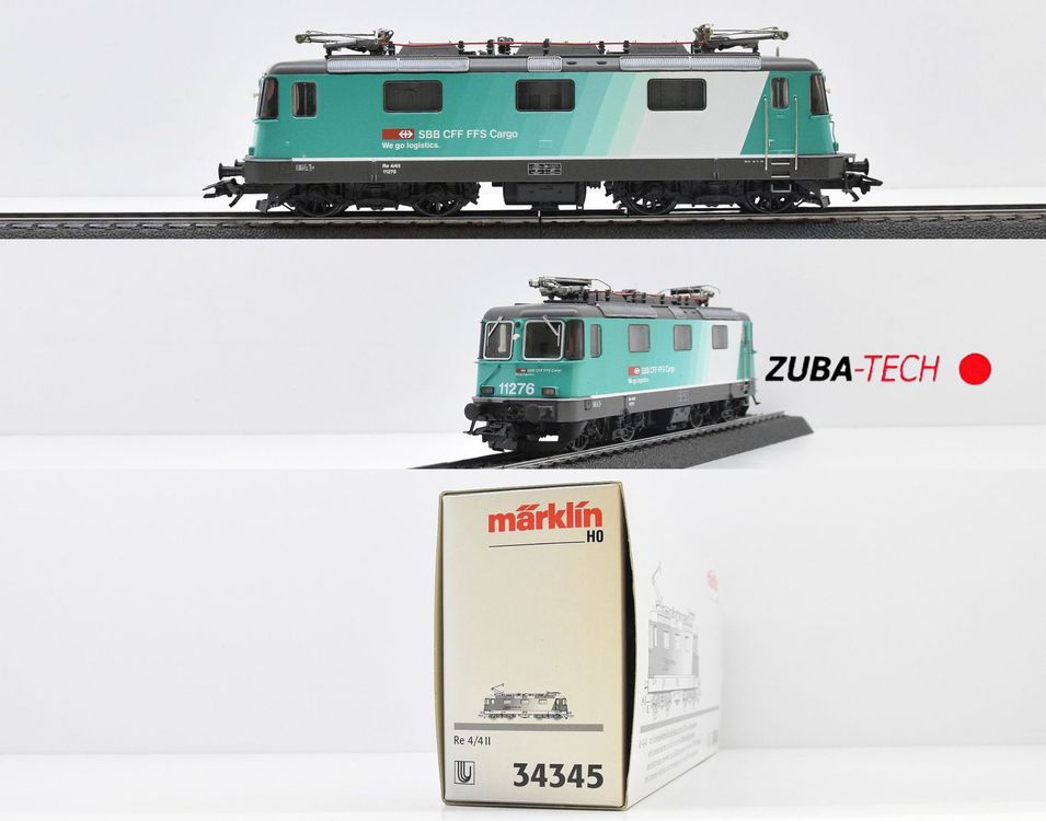 Märklin 34345 E-Lok Re 4/4 II SBB H0 WS Analog mit OVP (Gebraucht) in ...