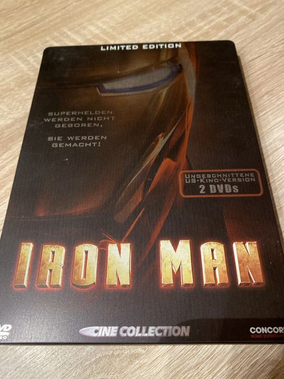 Iron Man Film Steelcase DVD (Gebraucht) in latterbach für CHF 7 – mit ...