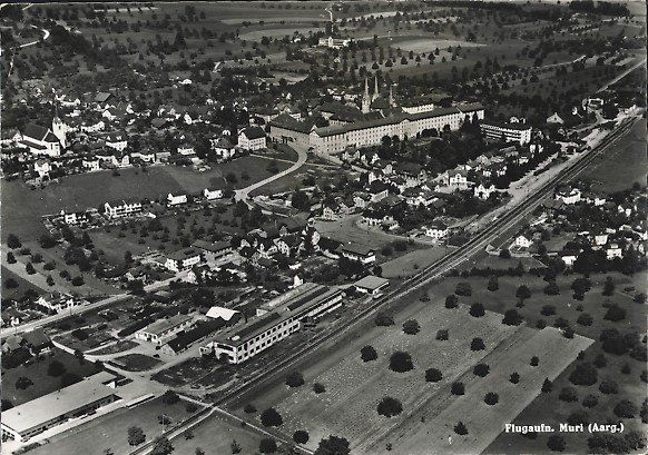 Muri AG Flugaufnahme Nr.120 , 1960 (Gebraucht) in Solothurn für CHF 13 – mit Lieferung auf ...