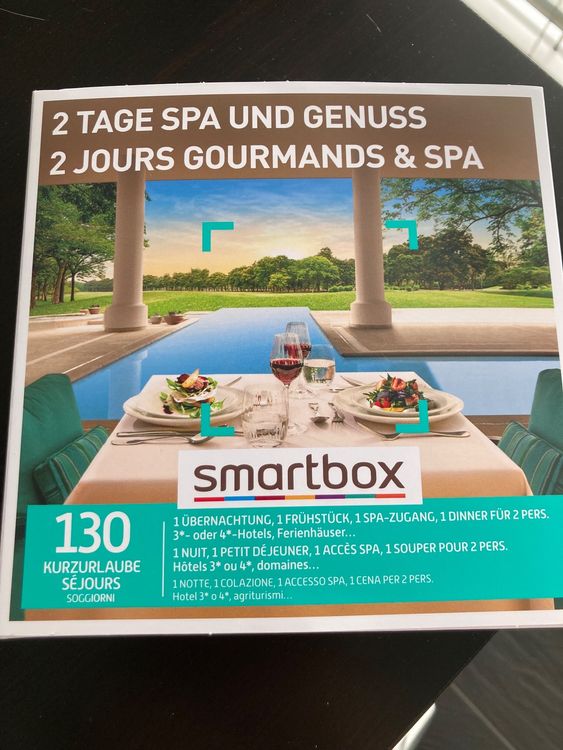 Smartbox 2 Tage Spa und Genuss (Neu und originalverpackt) in Solothurn ...