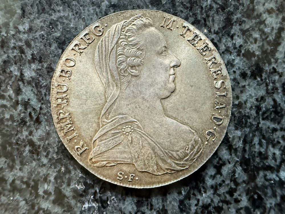 Silbermünze M. Theresia 1780, 28g schwer | Kaufen auf Ricardo