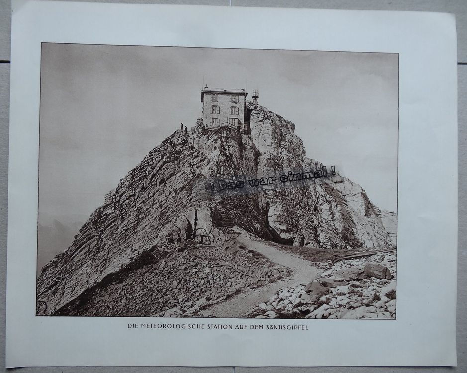 Appenzell Schwägalp Meteorologische Station anno dazumal | Kaufen auf Ricardo