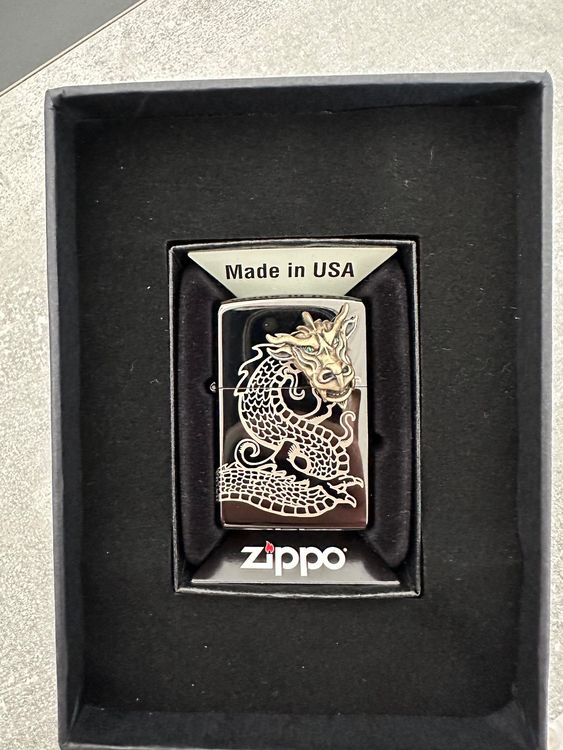 Zippo limited edition dragon head | Kaufen auf Ricardo