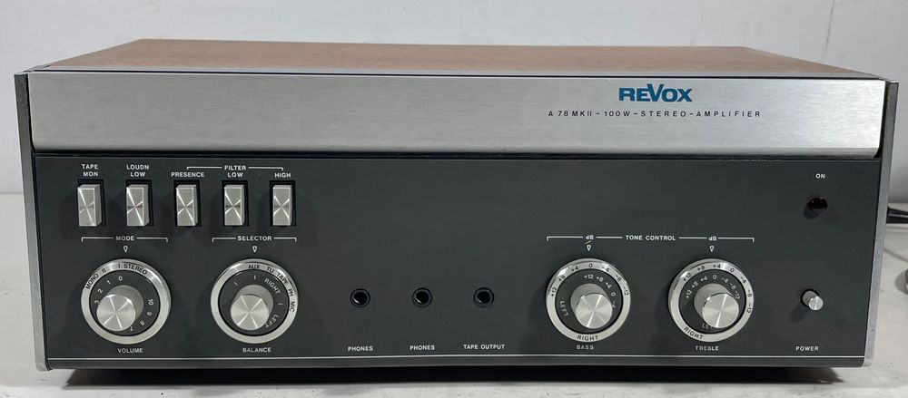 Revox A78 MK II Verstärker (Gebraucht) in Root für CHF 145 – mit Lieferung auf Ricardo kaufen