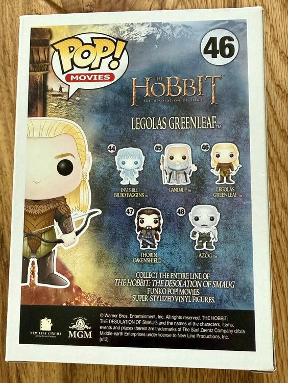 Funko pop The Hobbit Legolas 46 🌟 2014 grail 🏆 9.5 vnm (Neu (gemäss ...