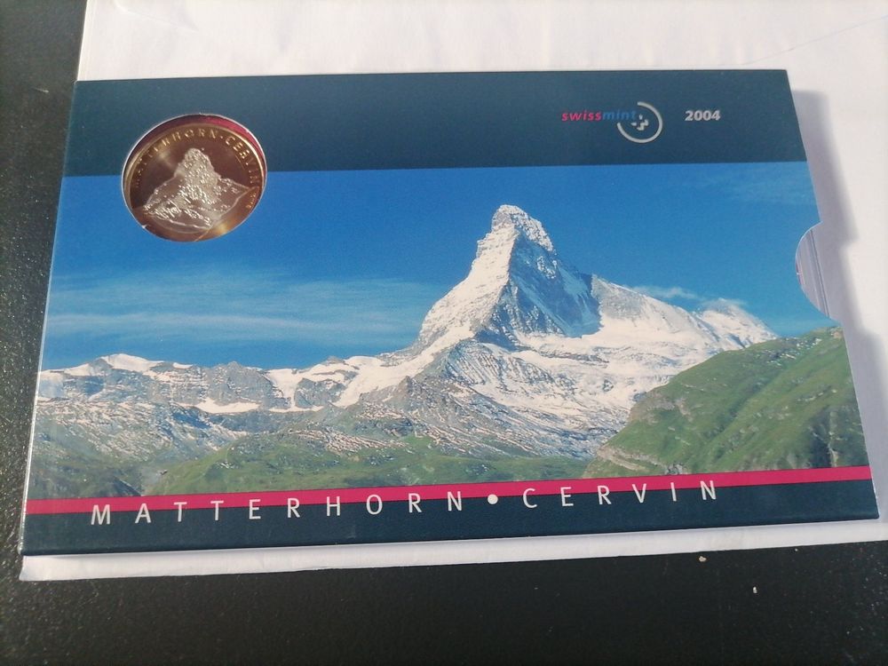 Fleur de coin 2004 Matterhorn-Cervin (Neu und originalverpackt) in Pravidondaz (Salins) für CHF ...