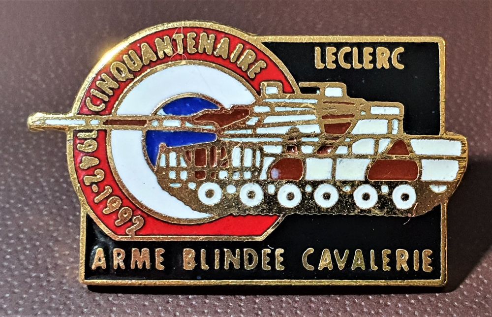 Q681 - Pin France Arme Blindee Cavalerie Panzer - LECLERC | Kaufen auf Ricardo