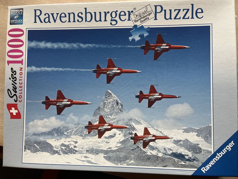 Ravensburger Puzzle „Patrouille Suisse“ 1000 Teile | Kaufen auf Ricardo