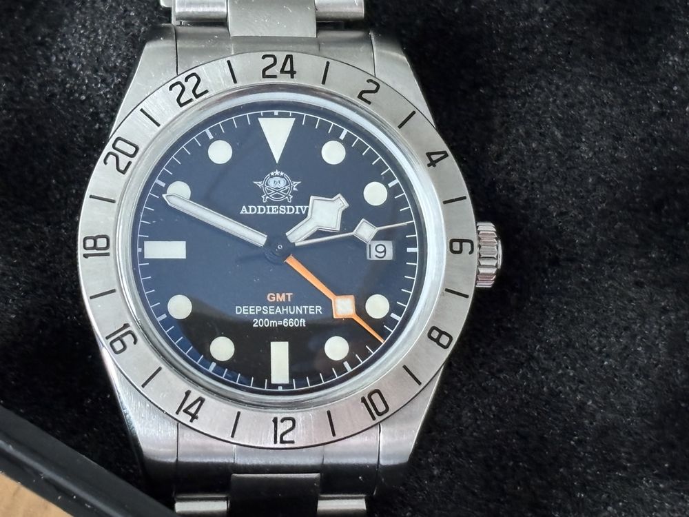Addiesdive Deep Sea Hunter GMT Watch (Gebraucht) in Mellingen für CHF ...