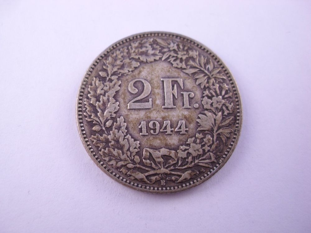 2 Franken 1944 (Gebraucht) in Birsfelden für CHF 5.2 – mit Lieferung auf Ricardo kaufen