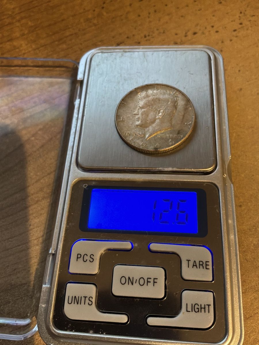 USA 1/2 DOLLAR MÜNZE JG 1964,SILBER 900 (Gebraucht) in Locarno für CHF ...