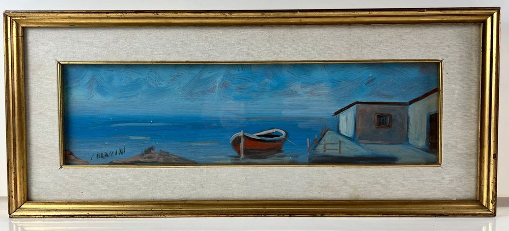 Tolle Aussicht auf Meer Gemälde Signiert. (Gebraucht) in Neuhausen am Rheinfall für CHF 15 – mit ...