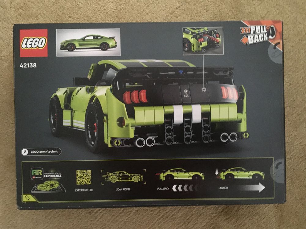 Lego Technic 42138 Ford Mustag Shelby GT 500 (Neu und originalverpackt ...
