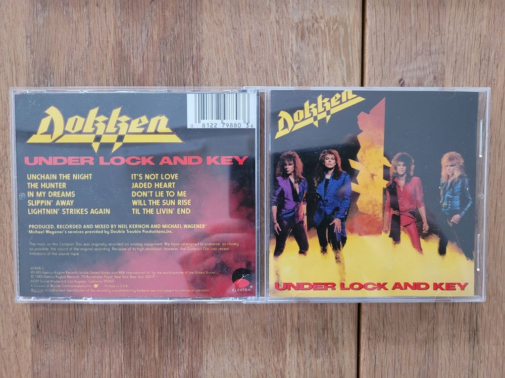 CD Dokken - Under Look And Key, 1985 (Gebraucht) in Nebikon für CHF 5 – mit Lieferung auf ...