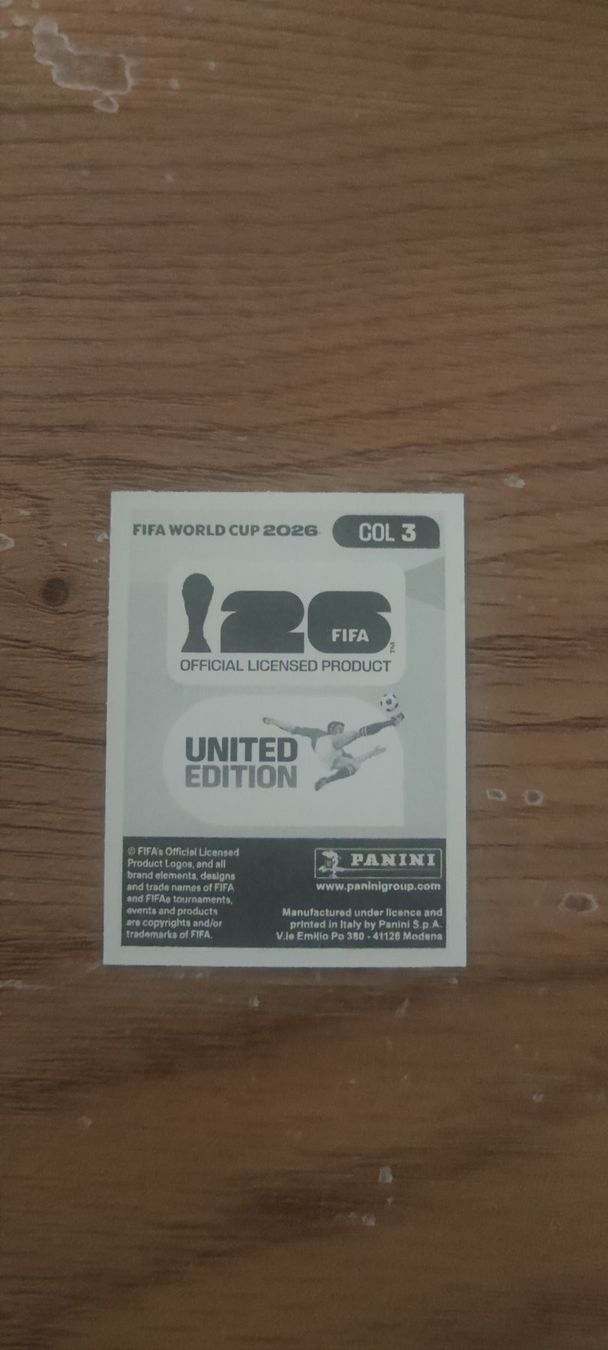 Panini FIFA World Cup 2026 Sticker - COL 3 David Ospina (Neu und ...