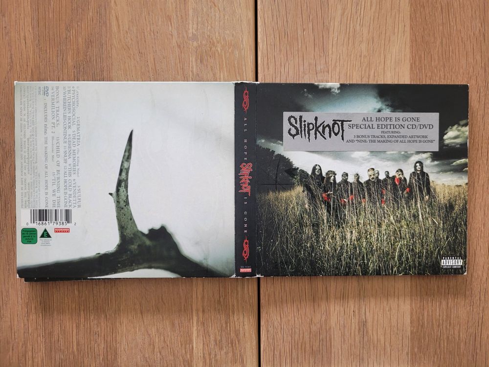 CD+DVD Slipknot - All Hope Is Gone - Special Edition, 2008 | Kaufen auf ...