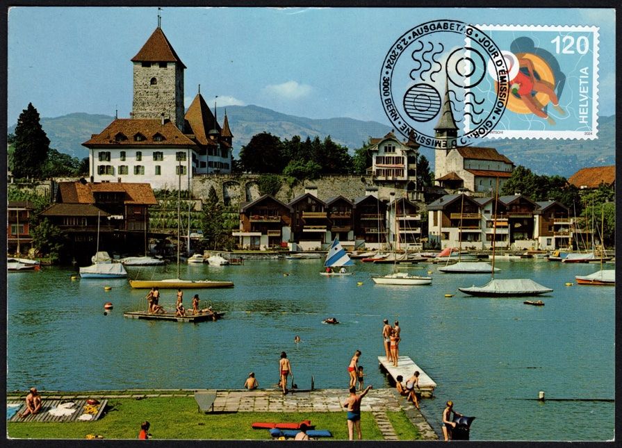 Maximumkarte Sommer - Entspannen im Wasser (Neu (gemäss Beschreibung)) in Dottikon für CHF 4 ...