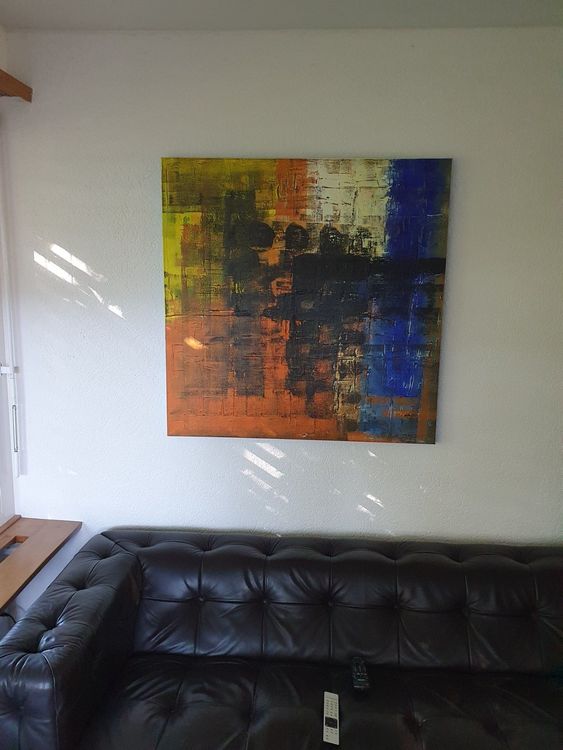 Acrylbild auf Leinwand (Neu (gemäss Beschreibung)) in Döttingen für CHF 250 – nur Abholung auf ...